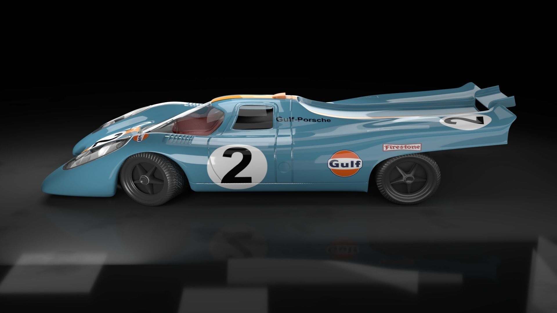 Porsche 917 3D model | CGTrader