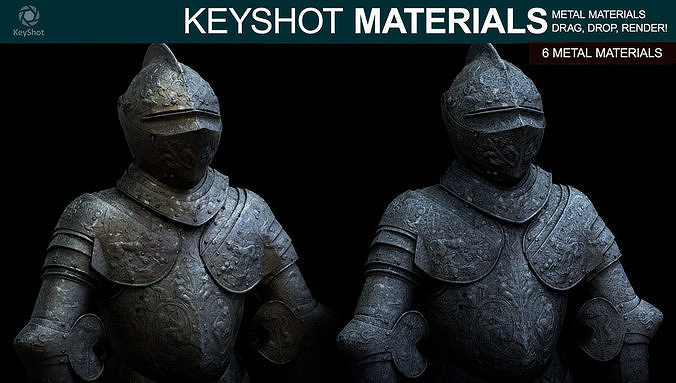 Metal Materials for Keyshot - Part 2 Texture | CGTrader