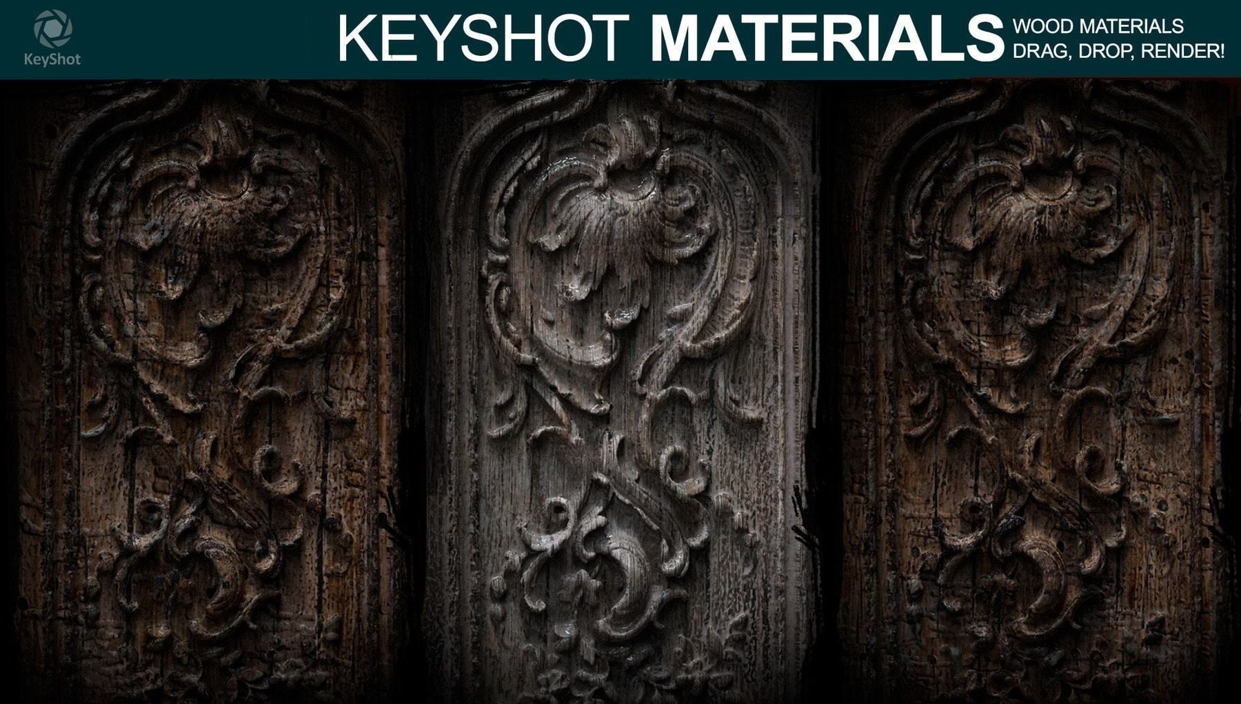 Wood Materials 2 For Keyshot Texture | CGTrader