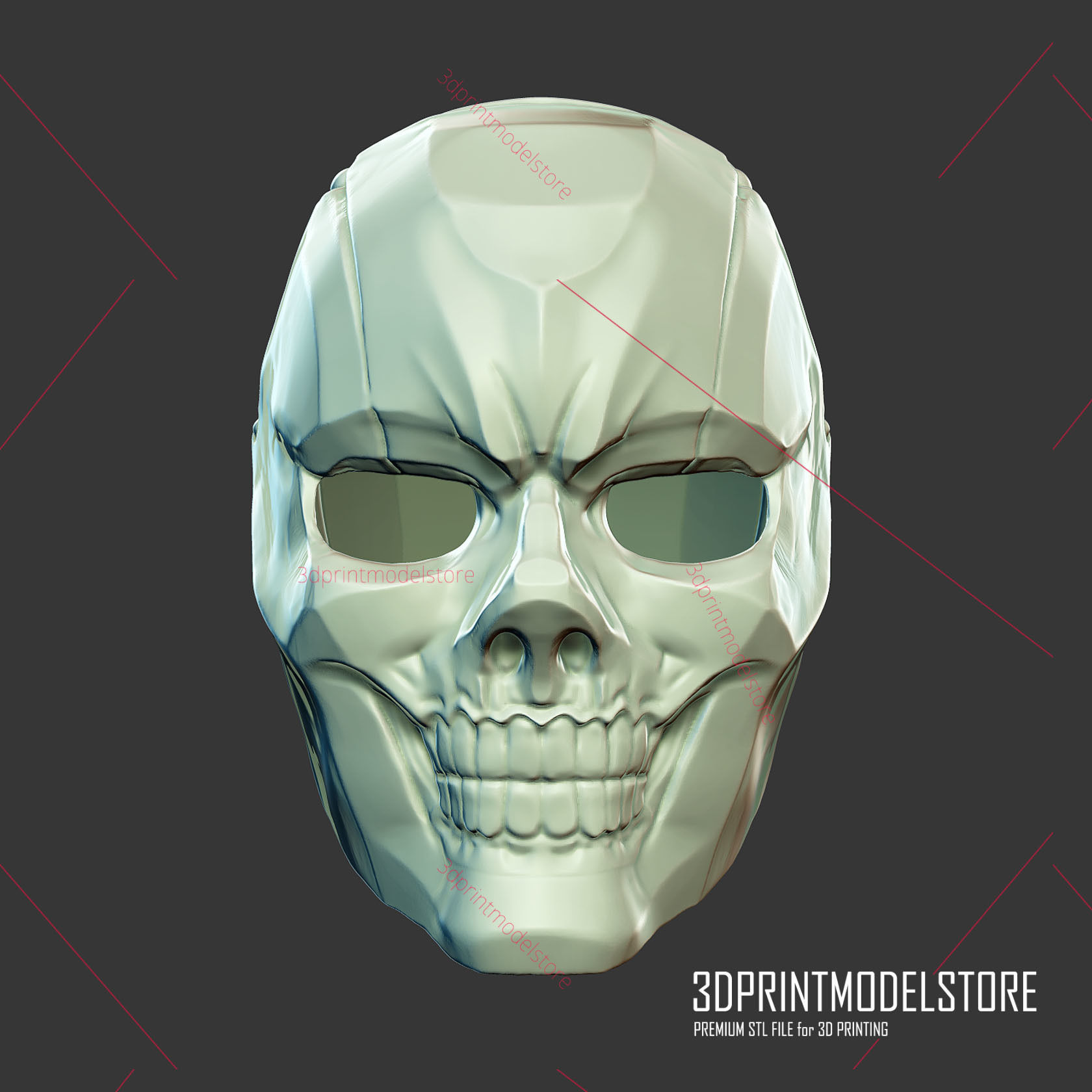 Black Mask DC Comics Cosplay and Halloween 3D model 3D printable | CGTrader