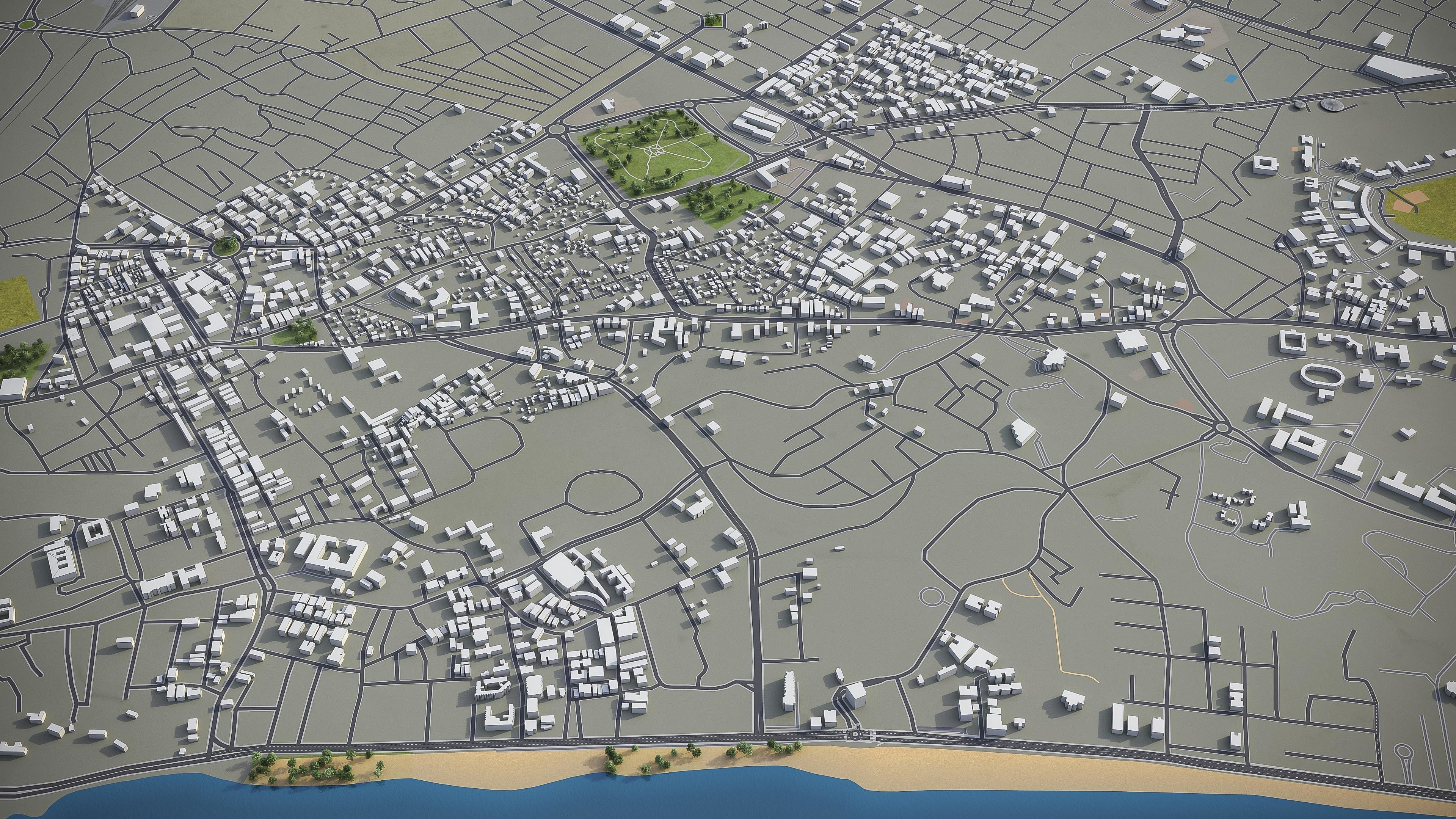 3D model Visakhapatnam VR / AR / low-poly | CGTrader