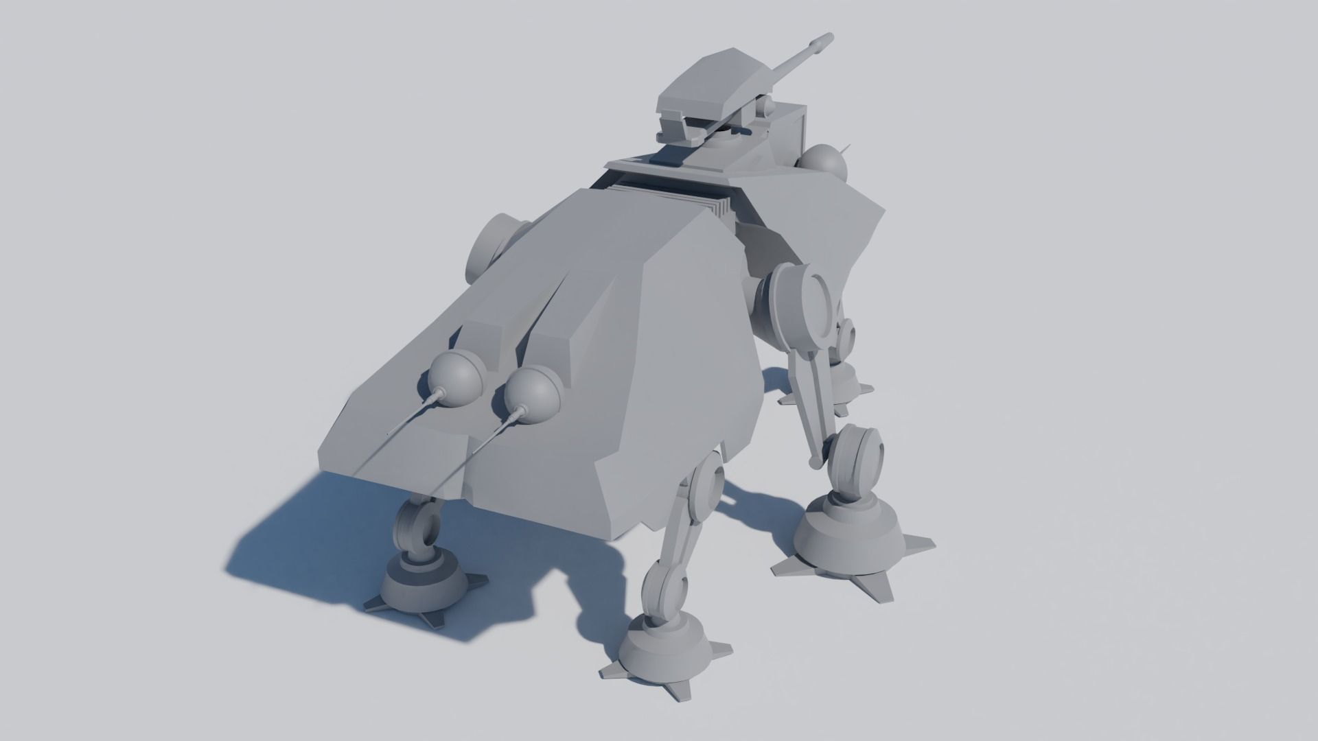 Star Wars - ATTE Walker 3D model | CGTrader