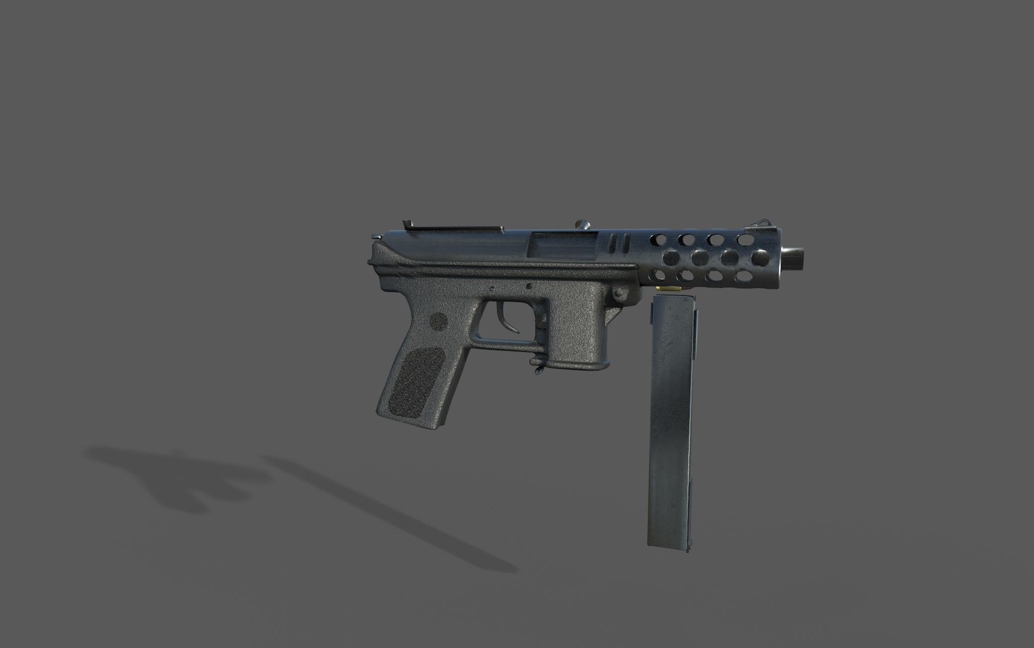 3D model TEC-9 Semi Automatic Pistol - VR / AR / low-poly | CGTrader