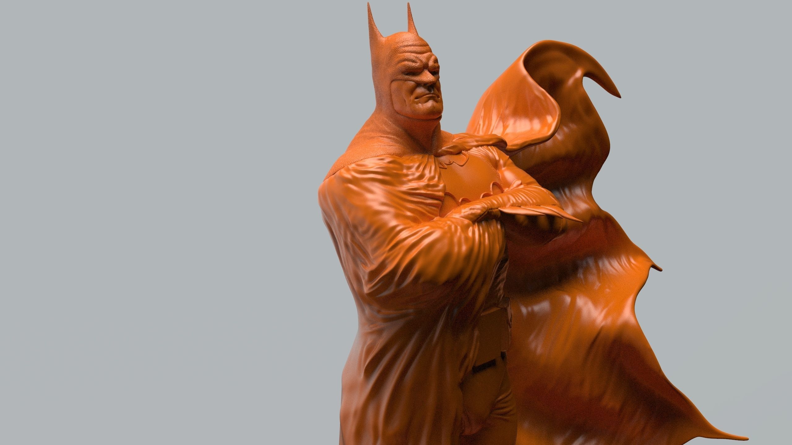 BATMAN ALEX ROSS 3D model 3D printable | CGTrader