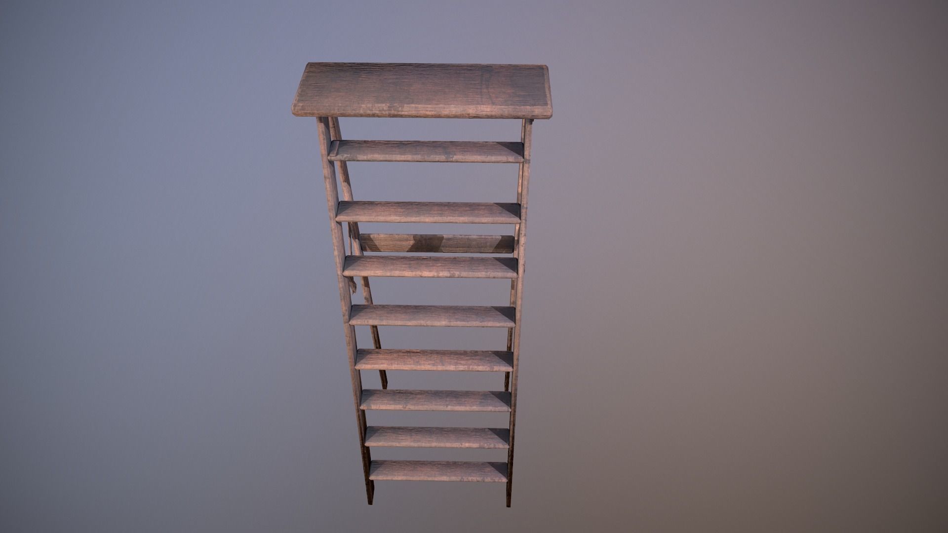 3D model Wooden Ladder VR / AR / low-poly | CGTrader