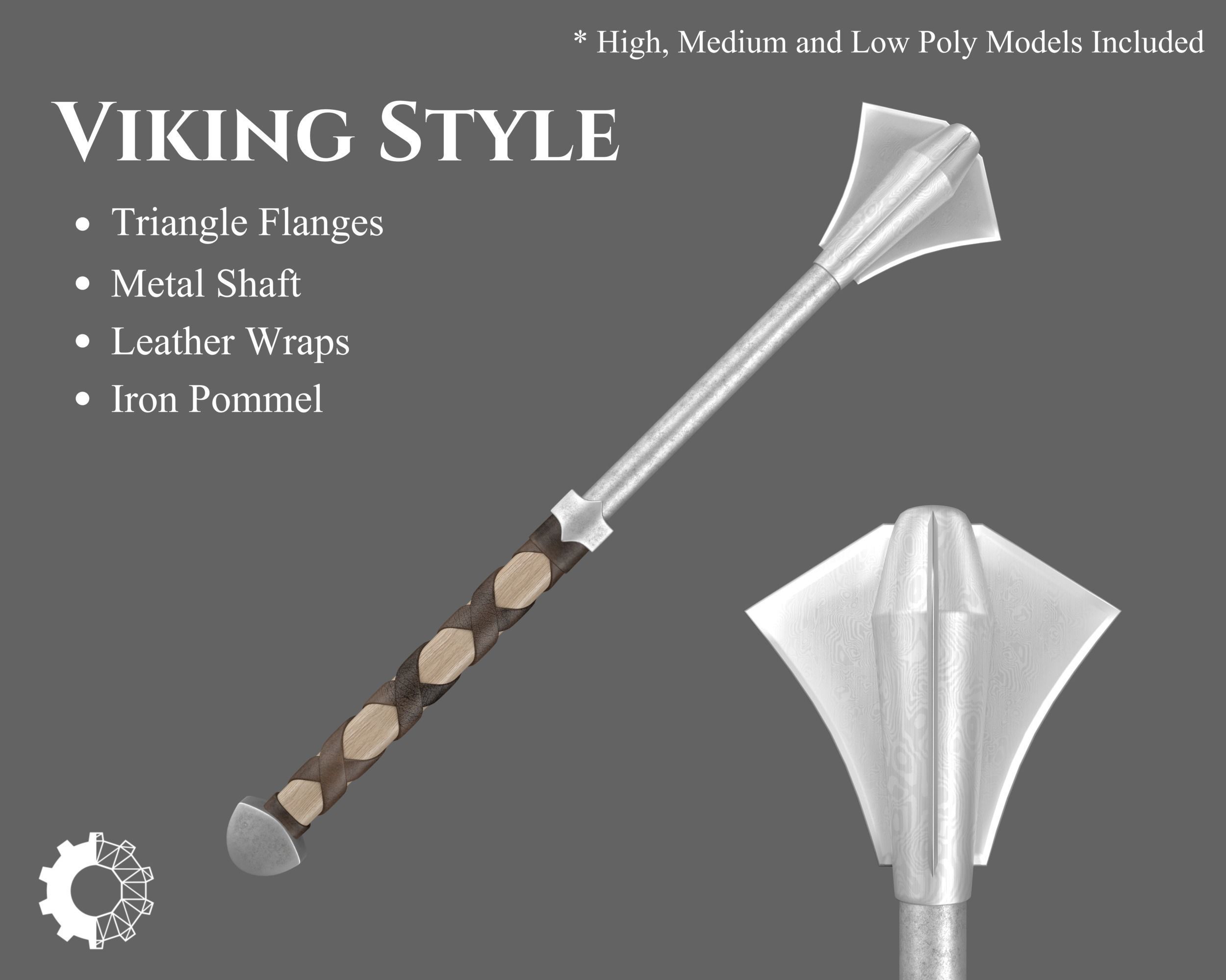 Ancient Weapons Viking Set 3D Model Collection | CGTrader