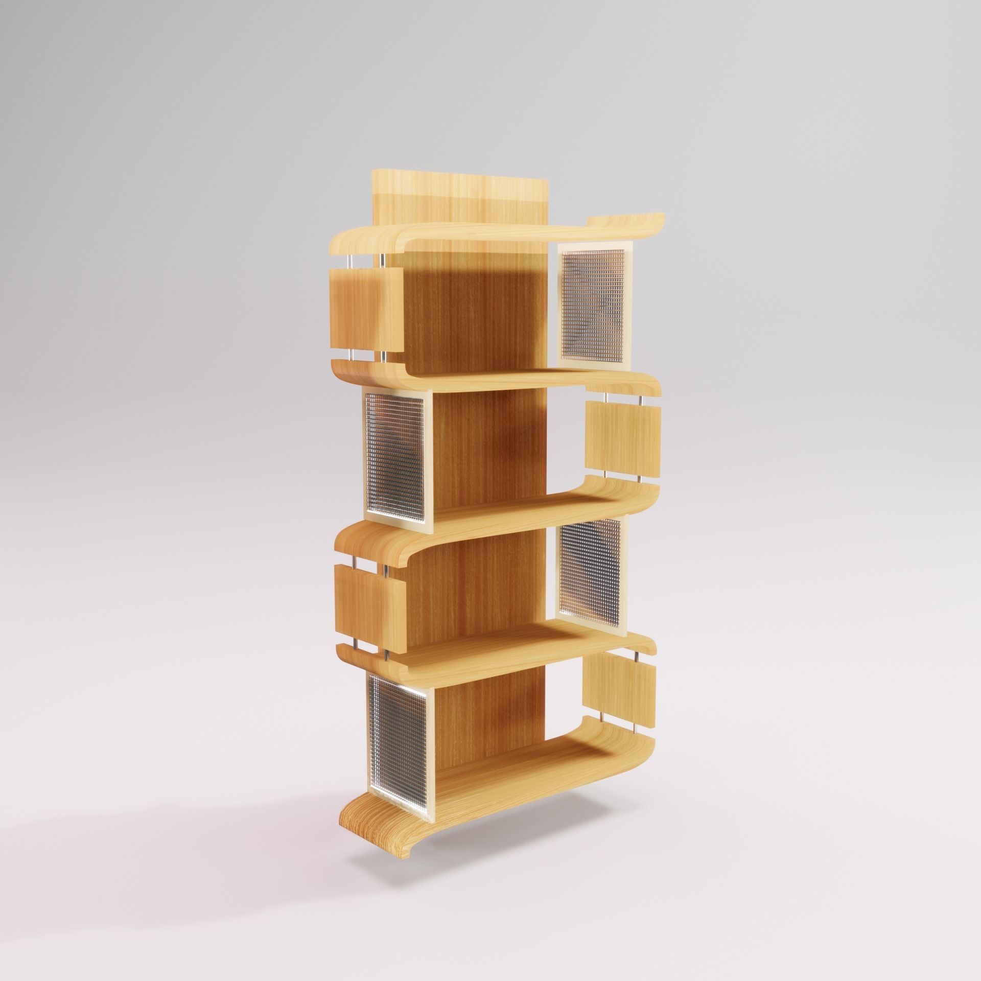 Bookshelves 3D Model free 3D model | CGTrader
