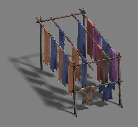 Small town - clothing store 3D model | CGTrader