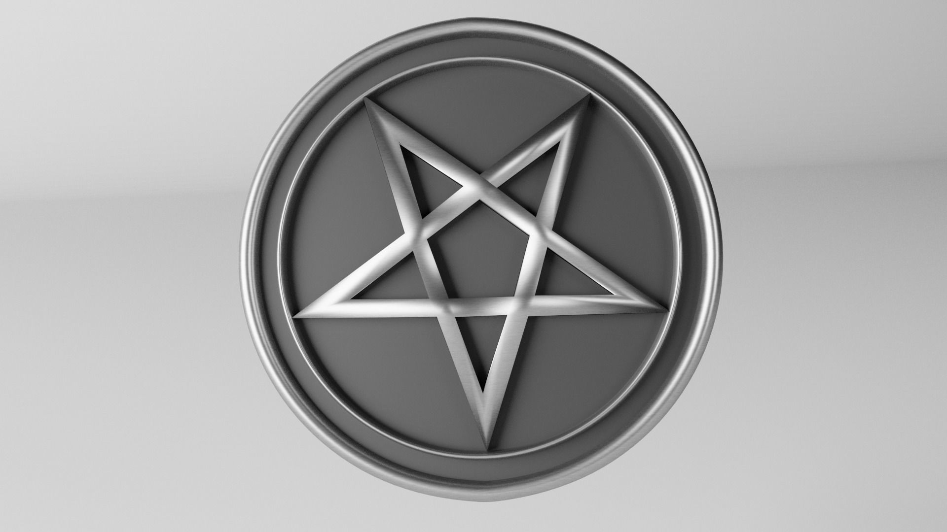 Satanic ring 3D model | CGTrader