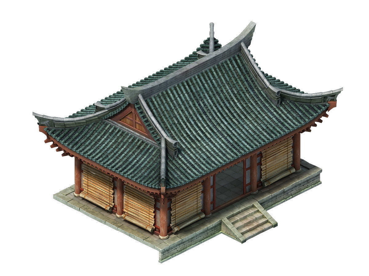 Ancient Chinese Private Schools 3D model | CGTrader
