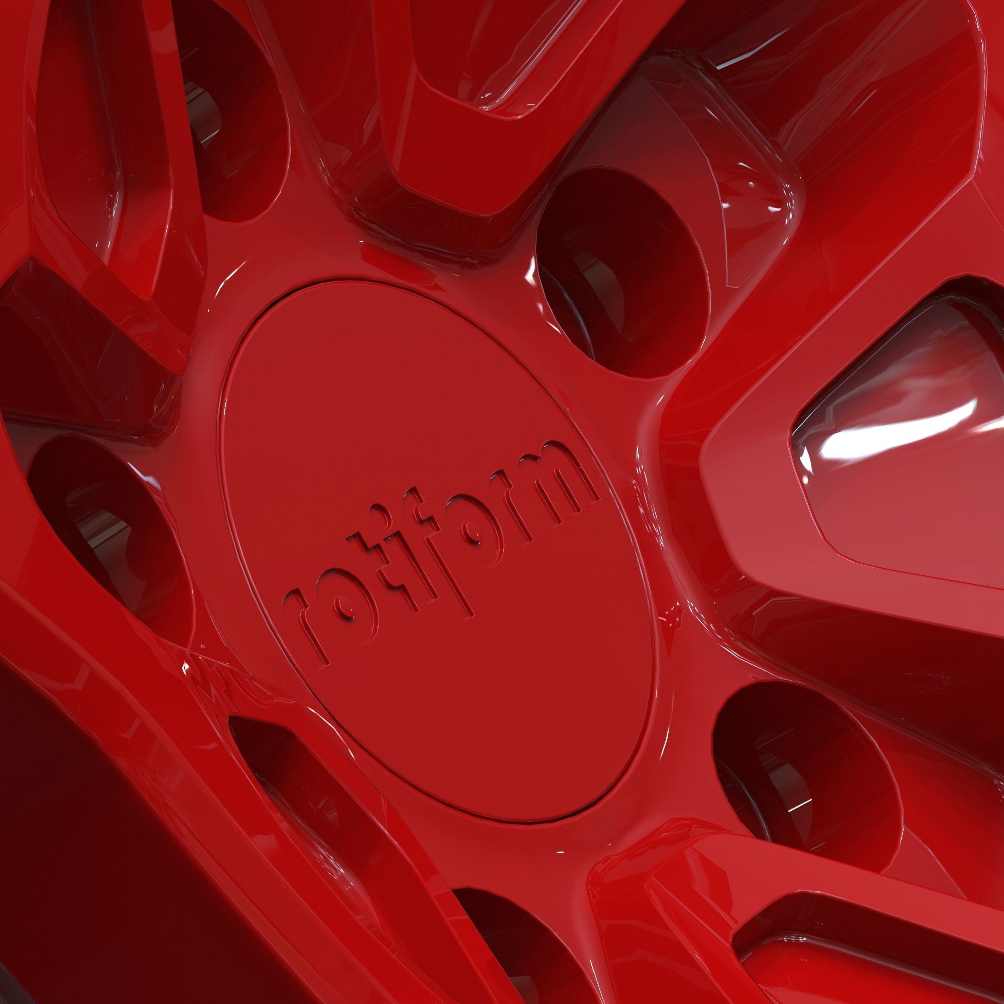 Rotiform KPS wheels 3D model | CGTrader