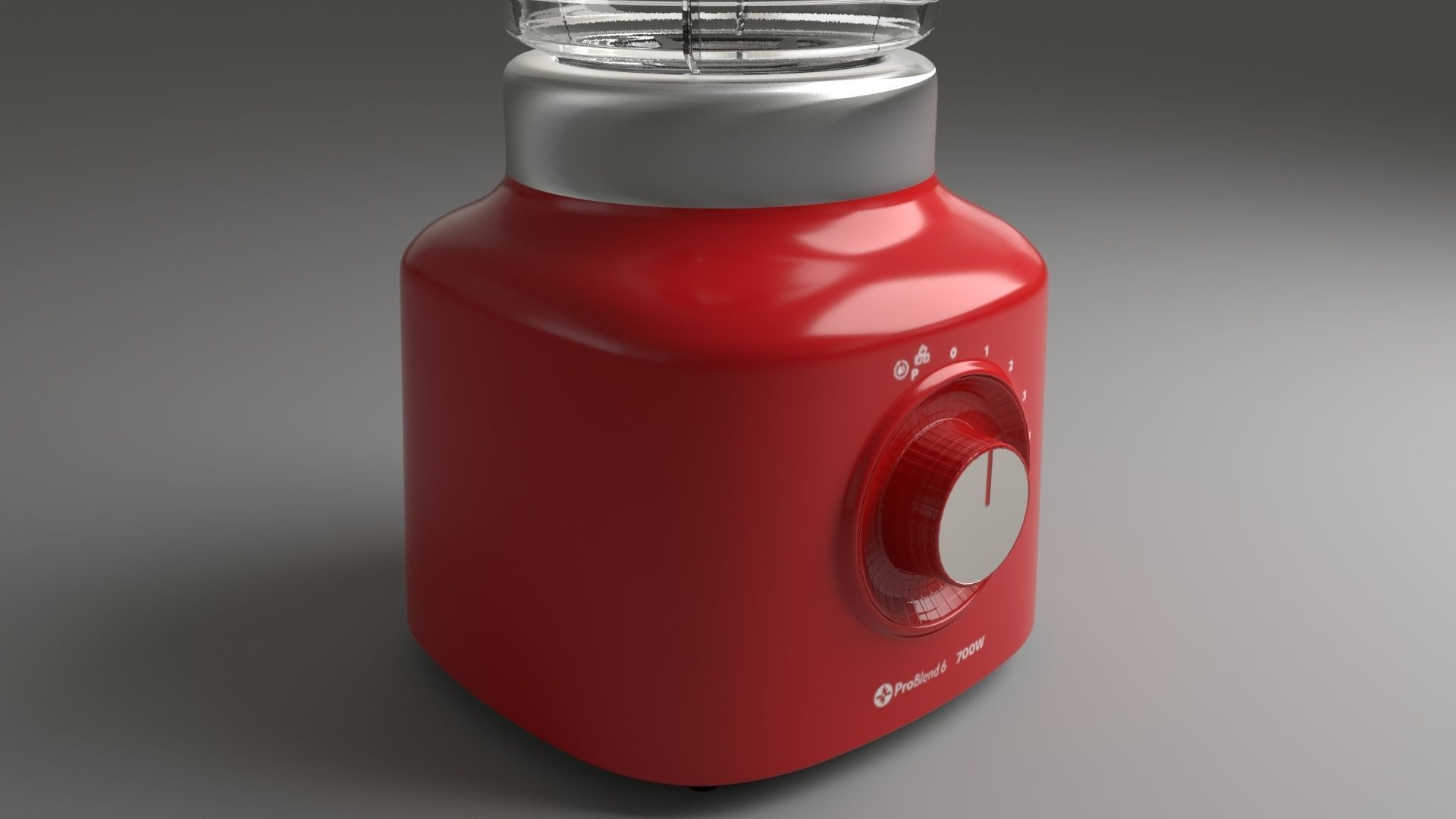 Red Generic blender 3D model | CGTrader