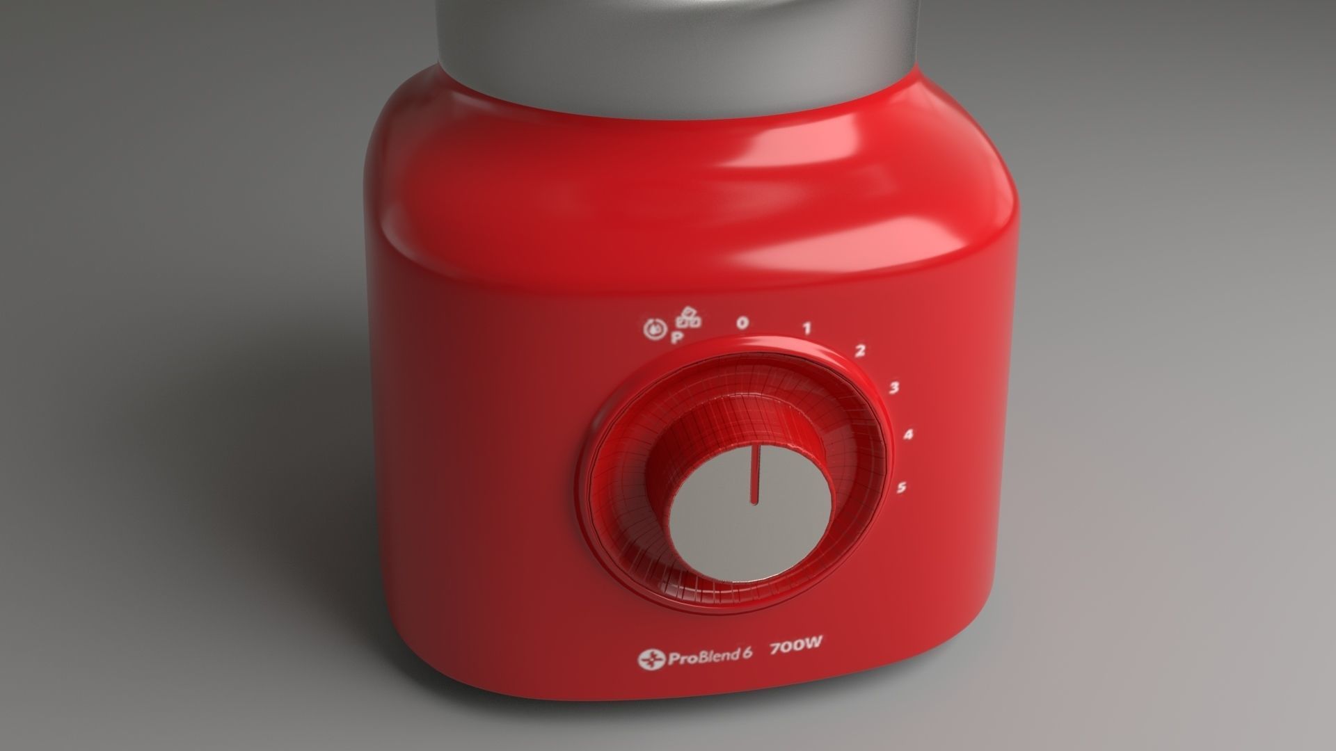Red Generic blender 3D model | CGTrader