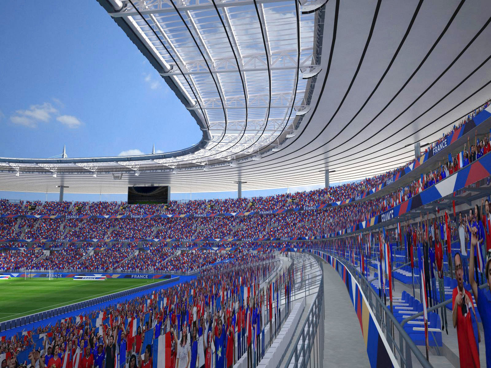 Stade De France 3D model | CGTrader