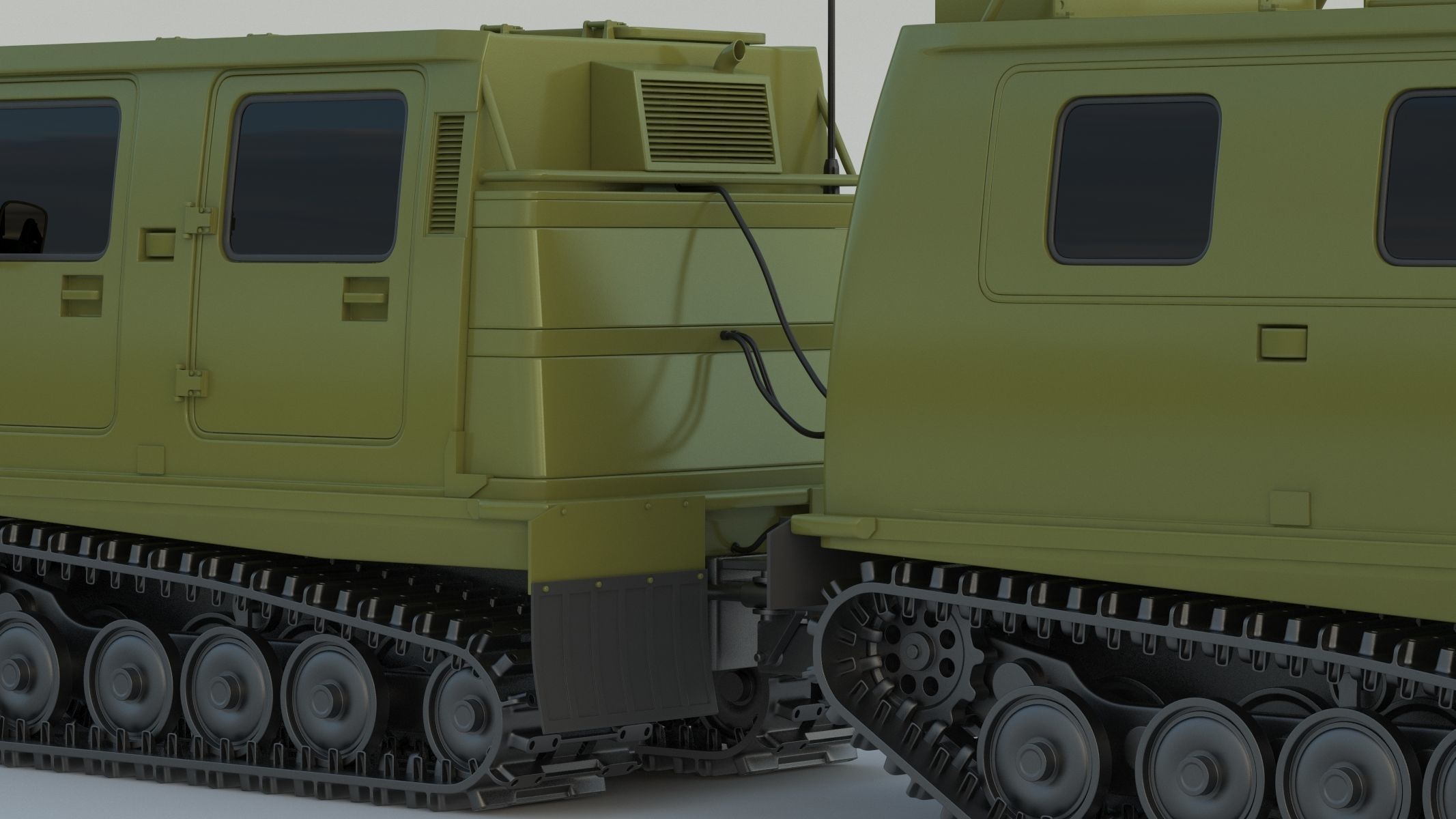 Bandvagn 206 3D model | CGTrader