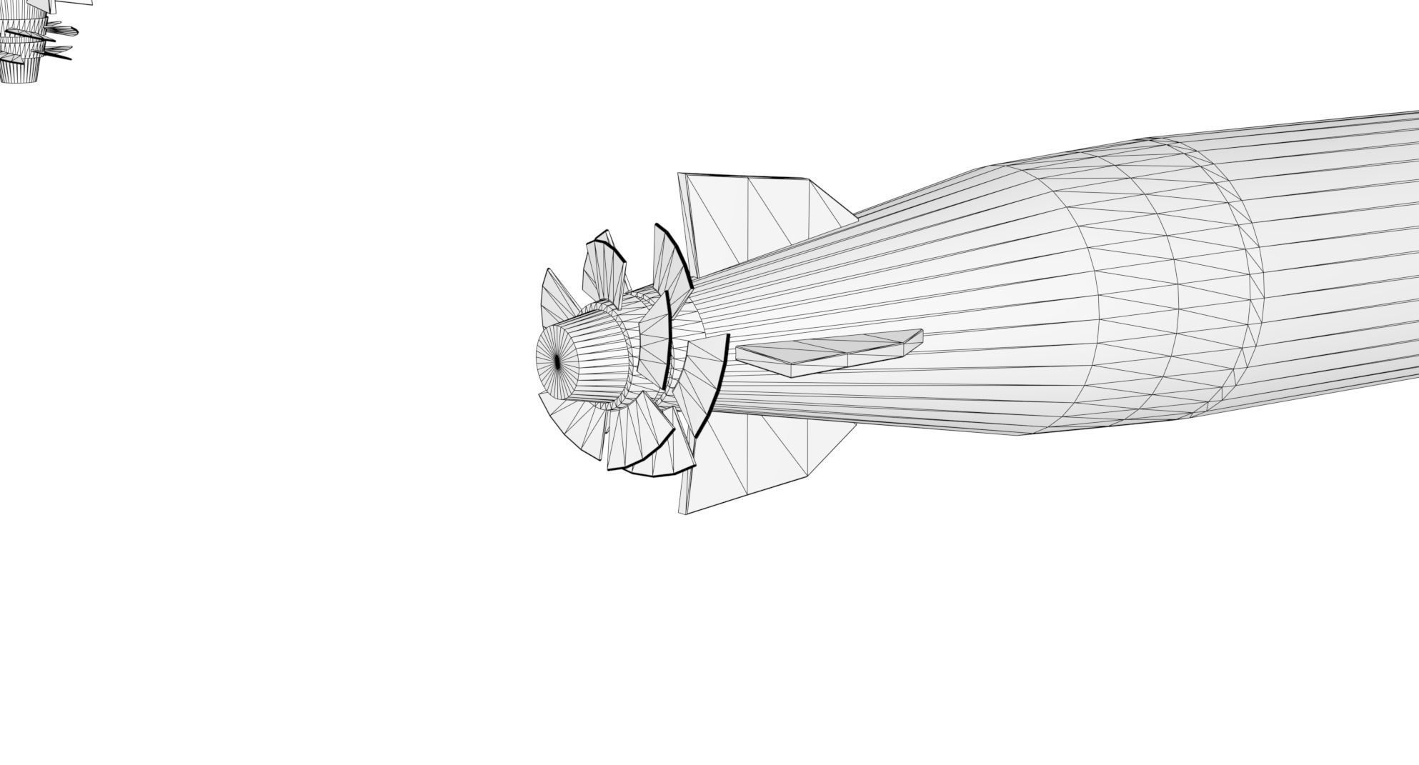 World War 2 Naval Torpedo 3D model rigged | CGTrader