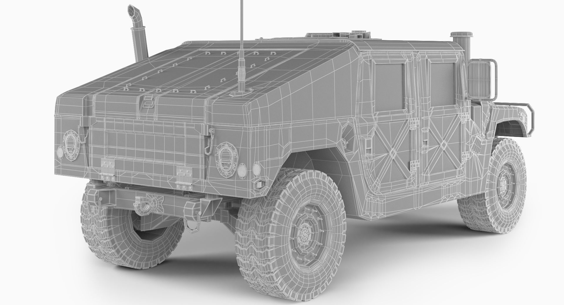 Humvee 3D model | CGTrader