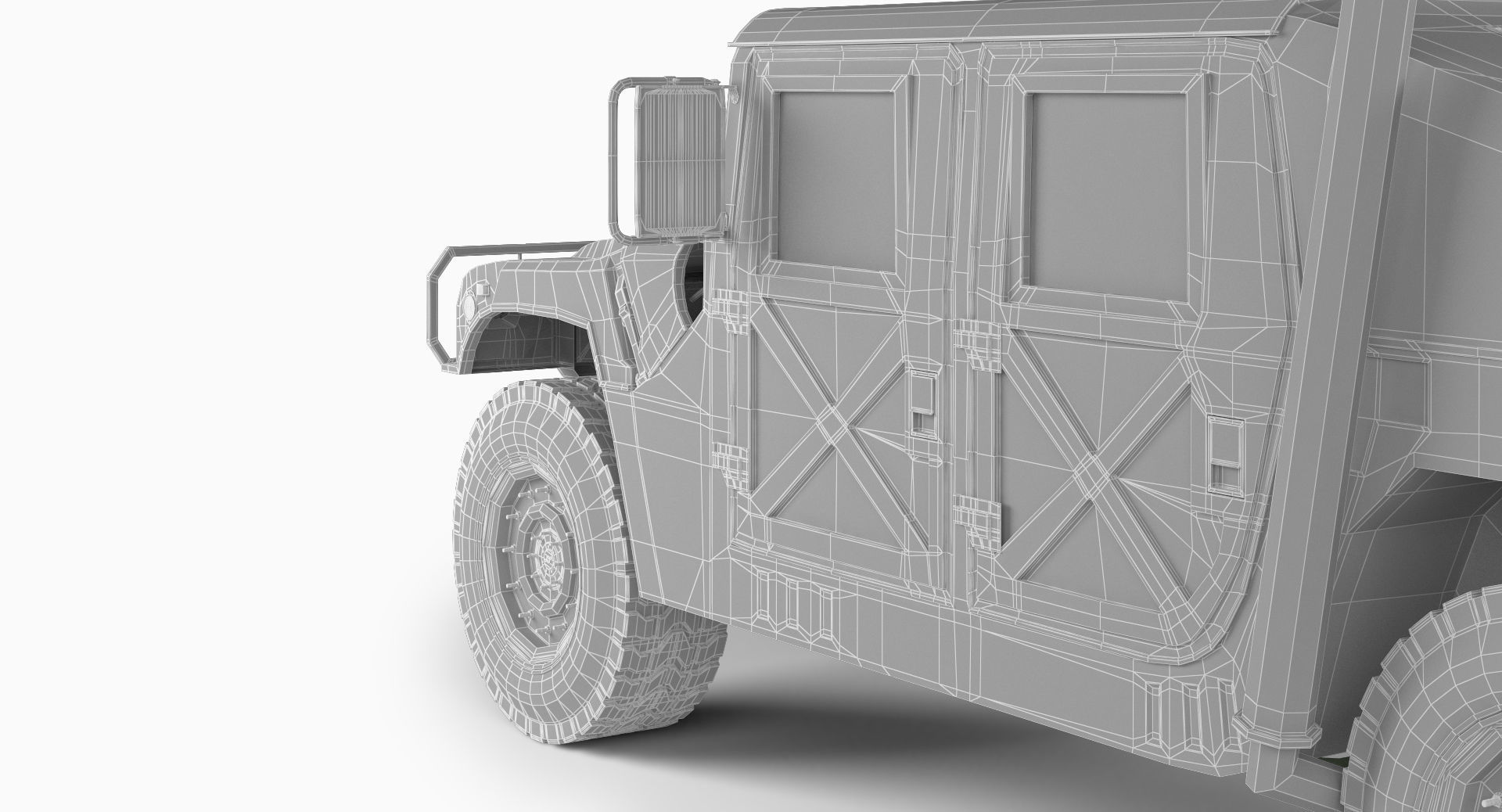 Humvee 3D model | CGTrader