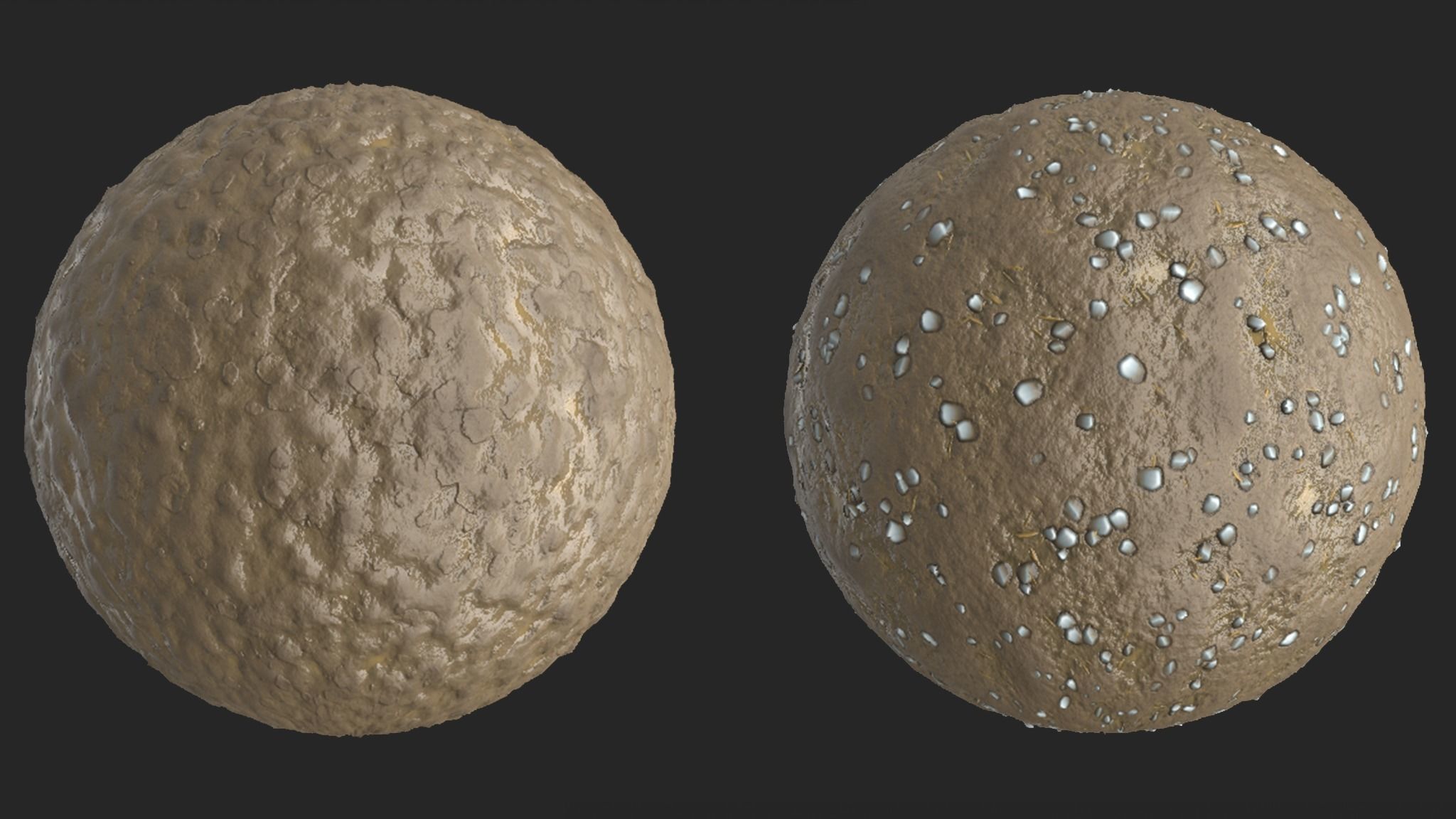 PBR 10 Muddy Materials Texture | CGTrader