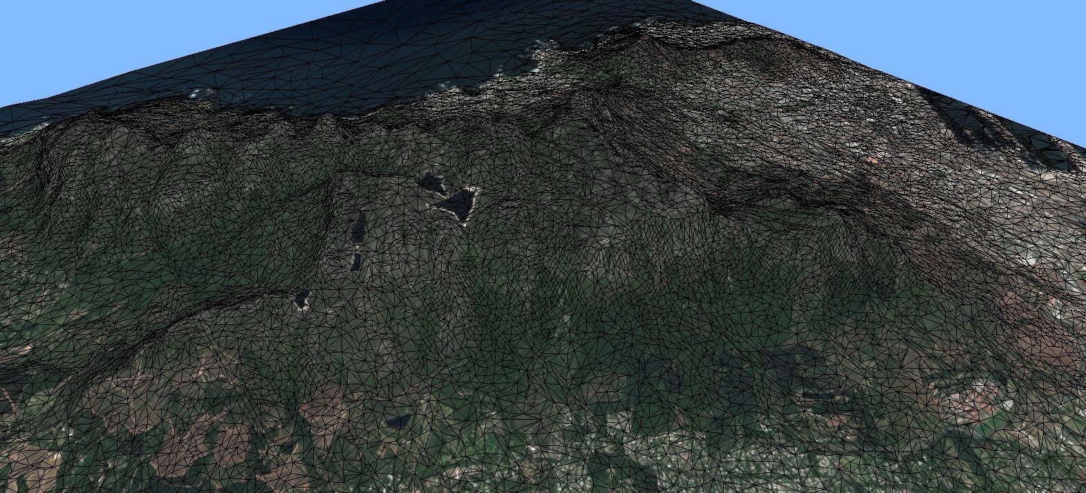 Table Mountain terrain 3d model 3D model | CGTrader