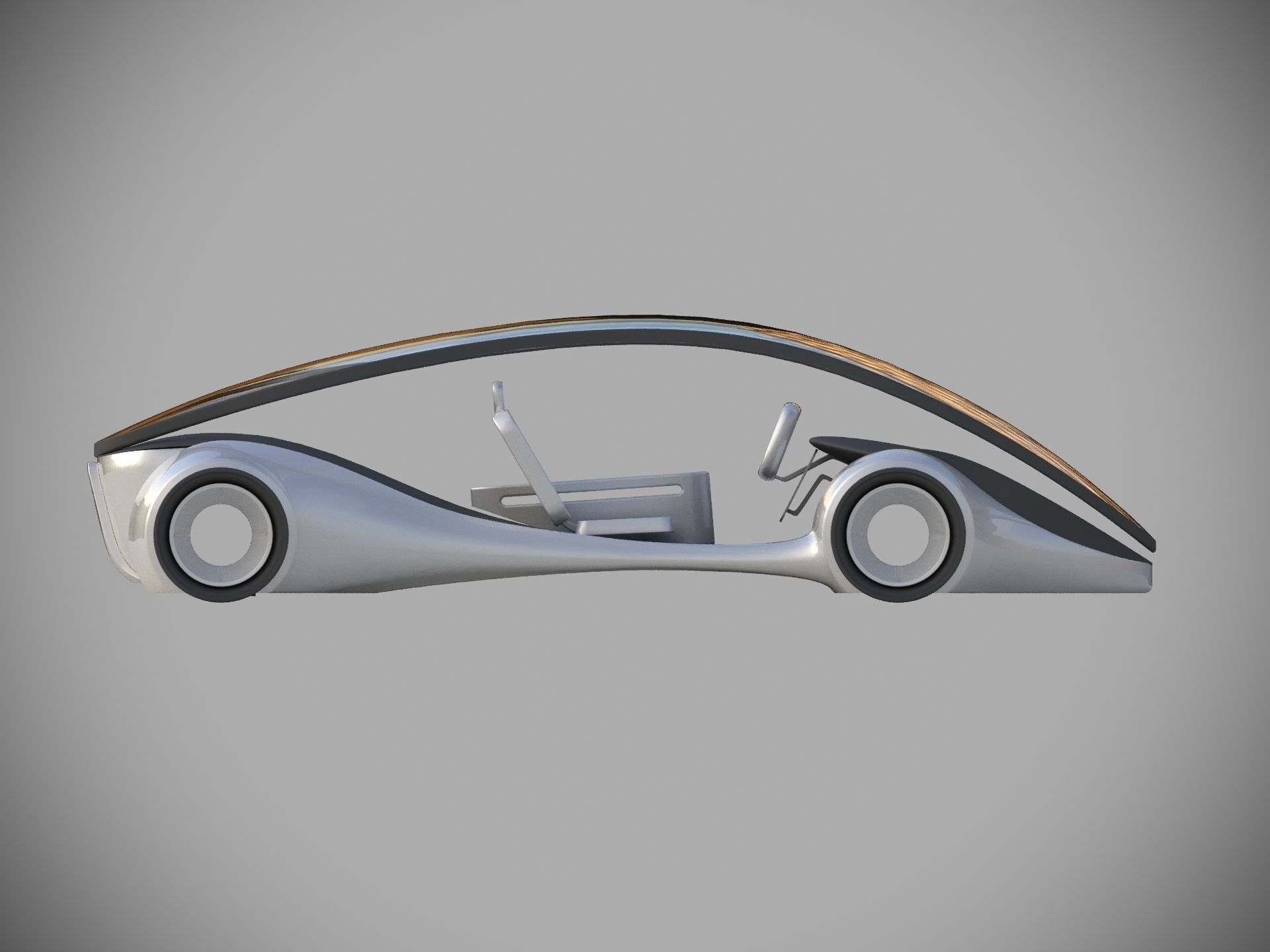 Apple concept car 3D model | CGTrader