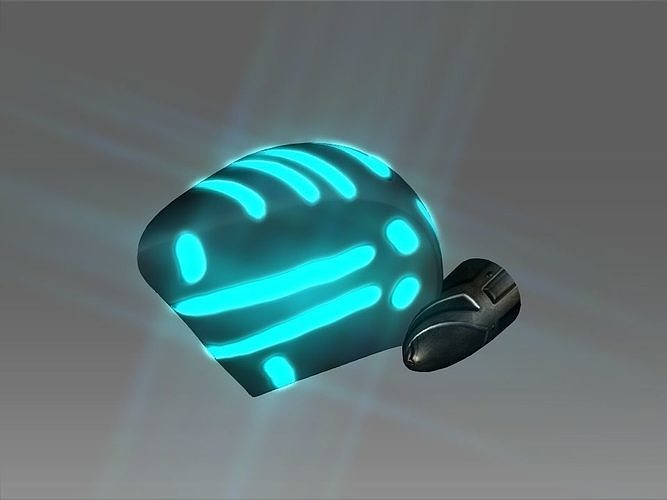 3D model Pointed Front Space Ship Helm VR / AR / low-poly | CGTrader