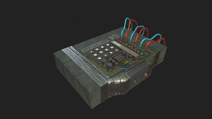 C4 Explosive with Detonator 3D model | CGTrader