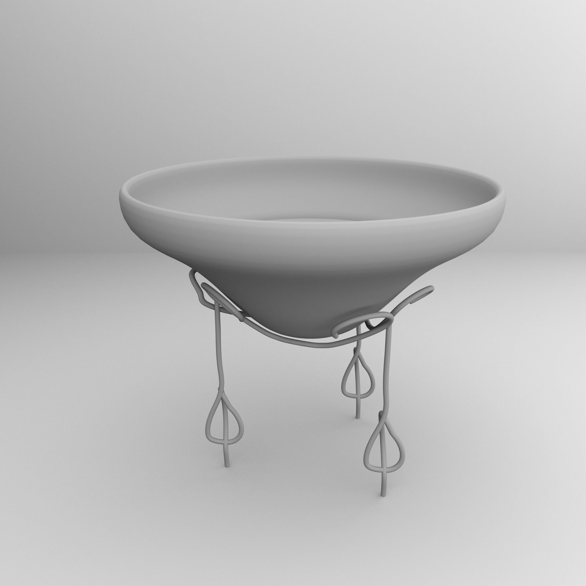 Glass Potion Mixing Bowl with Smoke Simulation Animation 3D model ...