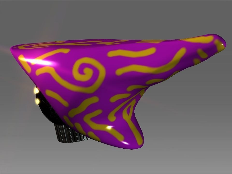 3D model Wizard Cone Hat Helmet Space Ship VR / AR / low-poly | CGTrader