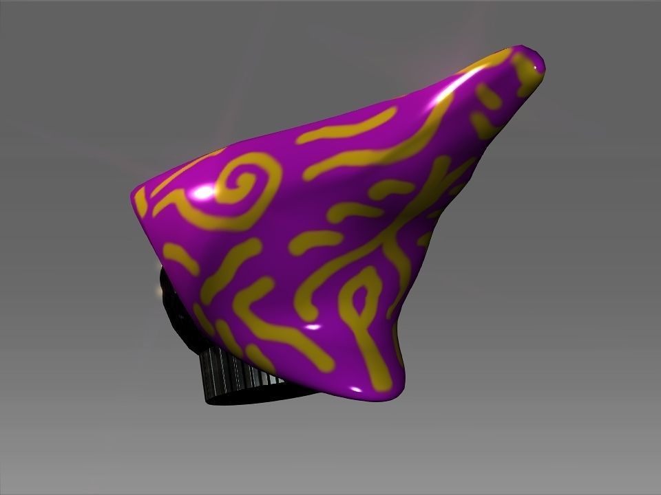 3D model Wizard Cone Hat Helmet Space Ship VR / AR / low-poly | CGTrader