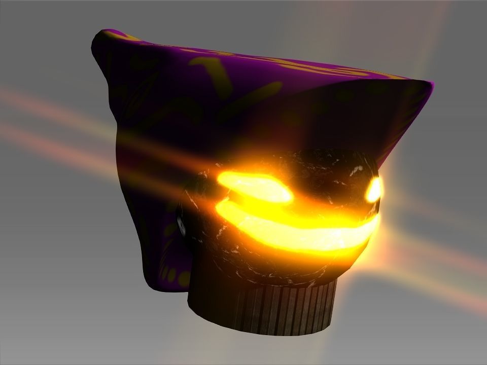 3D model Wizard Cone Hat Helmet Space Ship VR / AR / low-poly | CGTrader