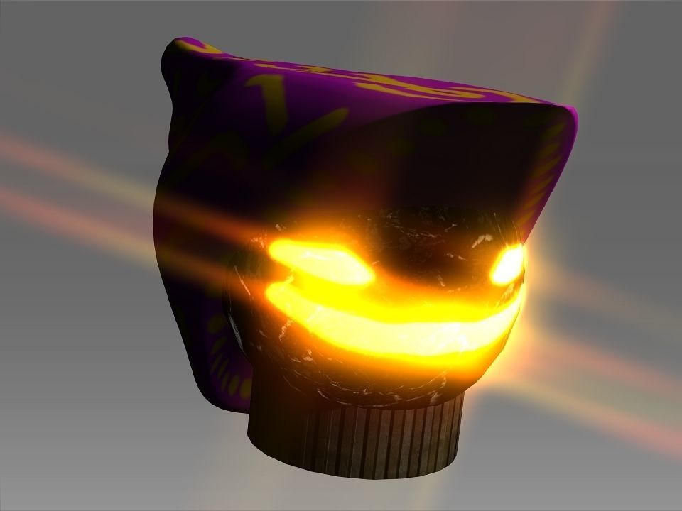 3D model Wizard Cone Hat Helmet Space Ship VR / AR / low-poly | CGTrader