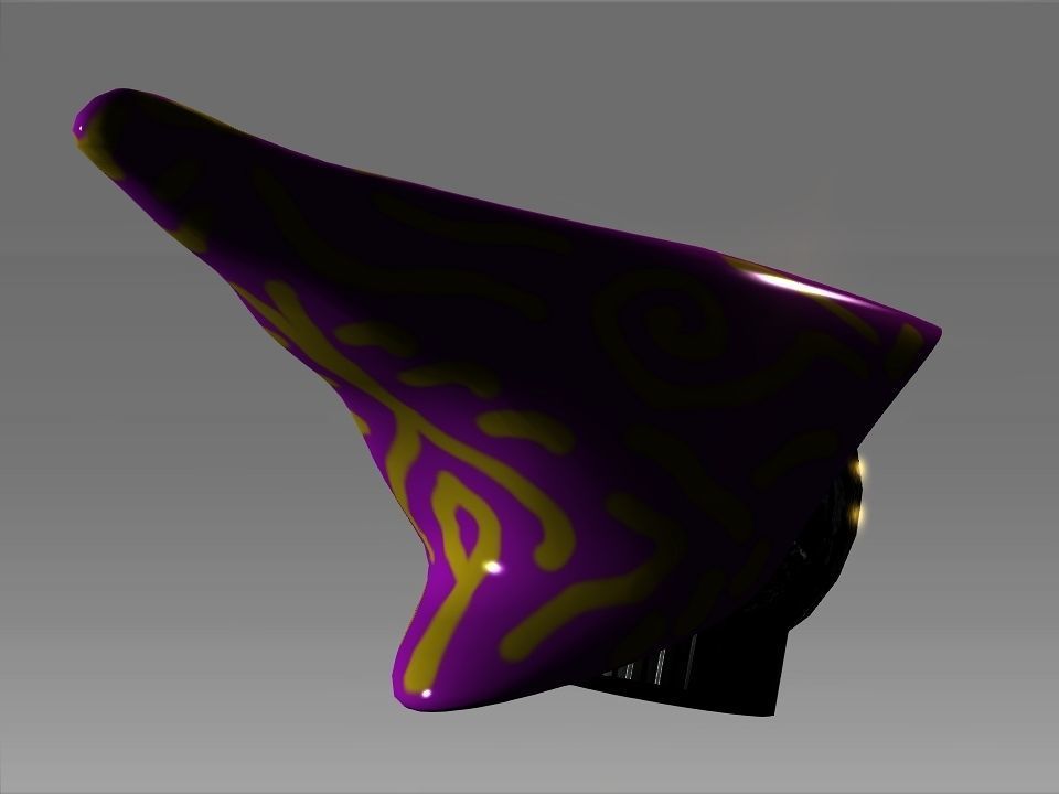 3D model Wizard Cone Hat Helmet Space Ship VR / AR / low-poly | CGTrader
