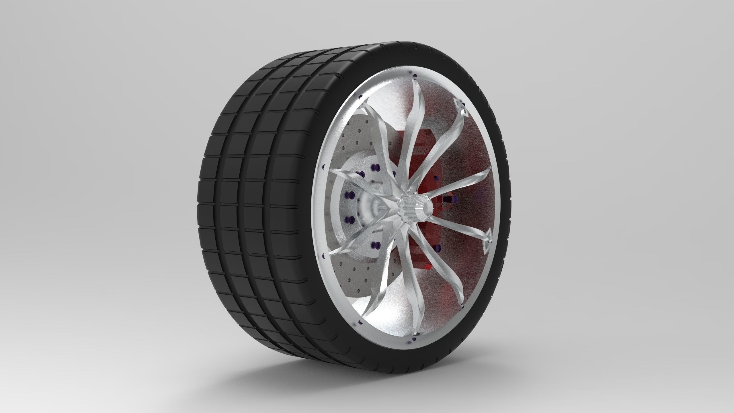Rims set 3D model | CGTrader