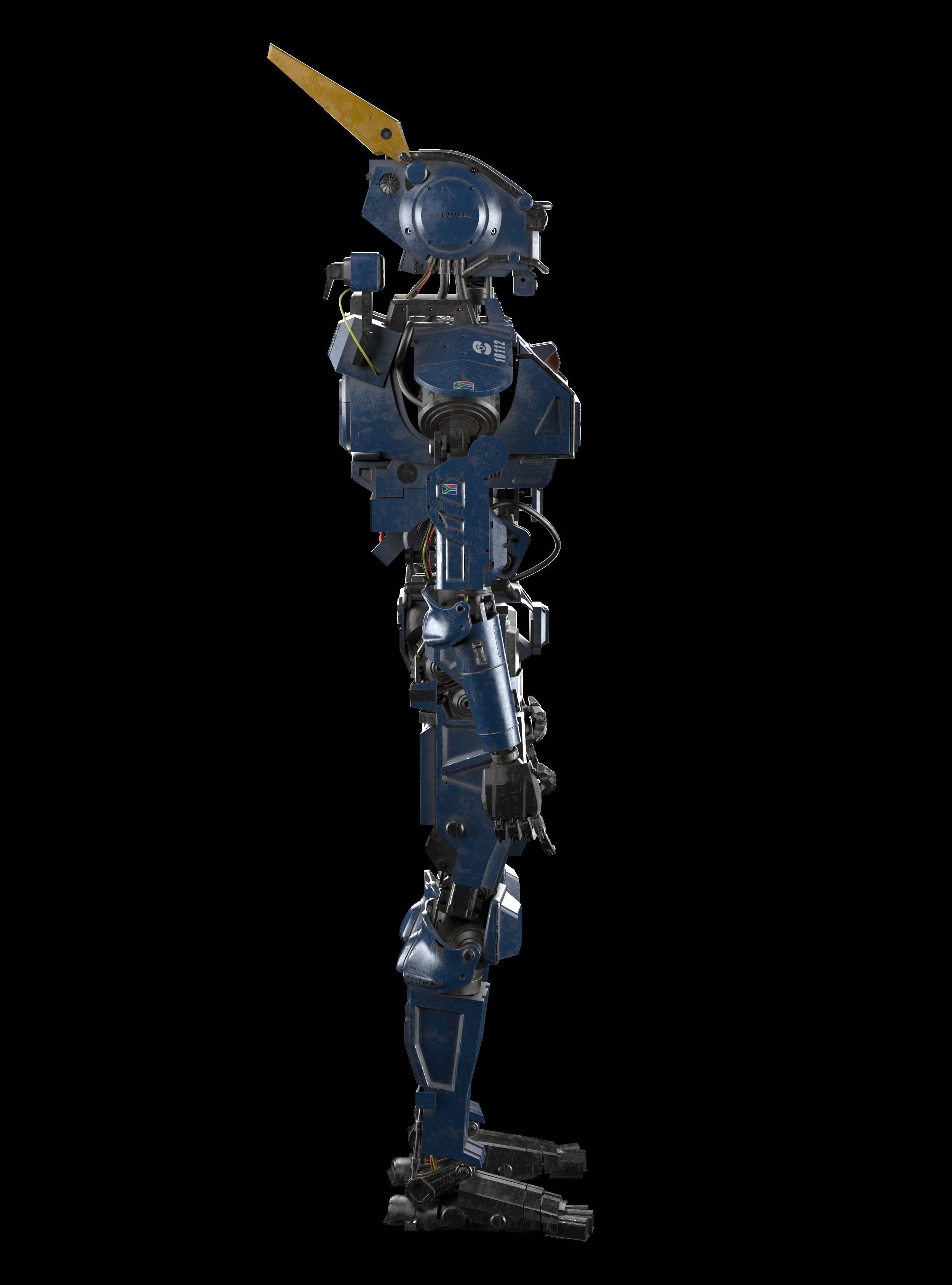 Chappie 3D model robot 3D model | CGTrader
