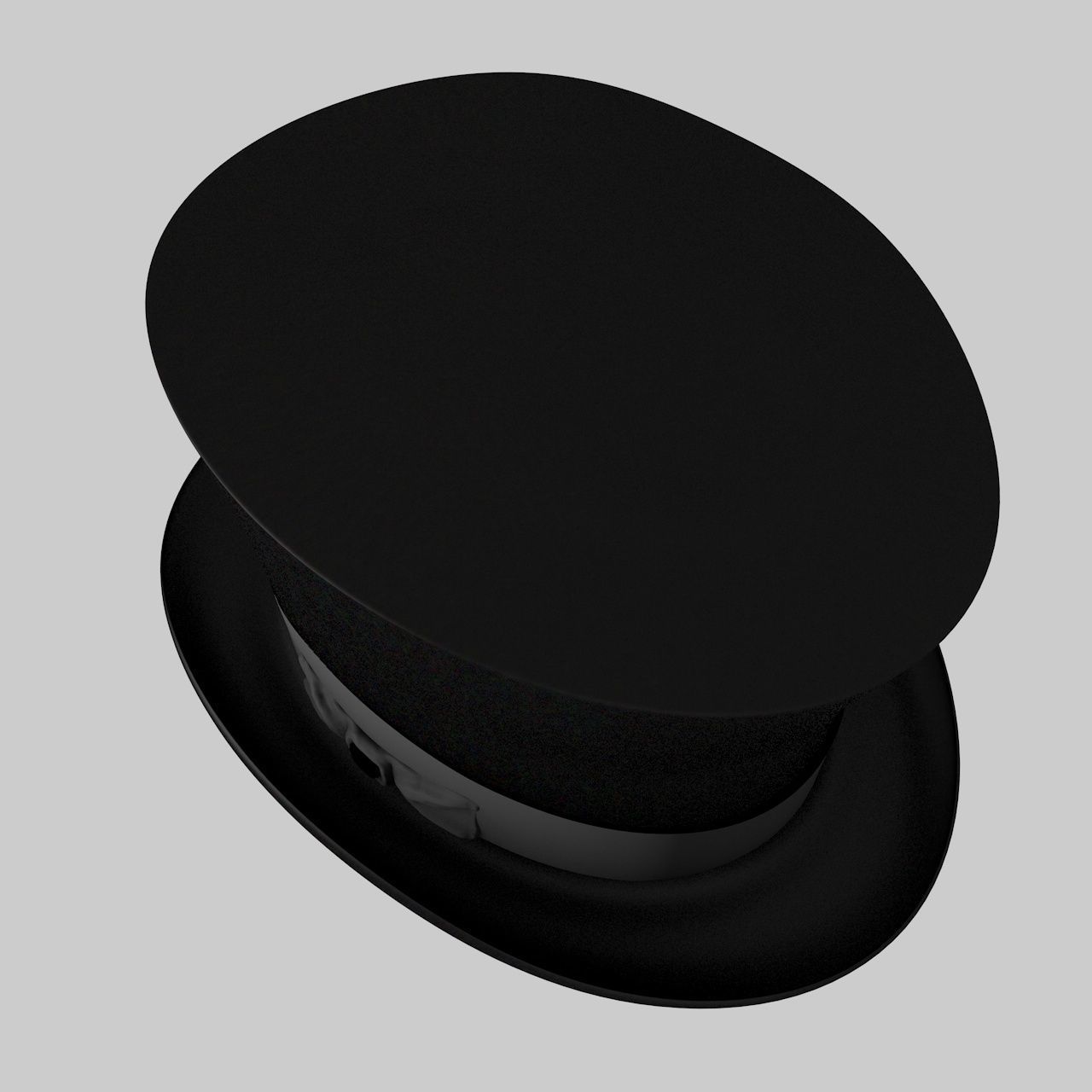 Fancy Top Hat Package 3D model | CGTrader