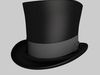 Fancy Top Hat Package 3D model | CGTrader