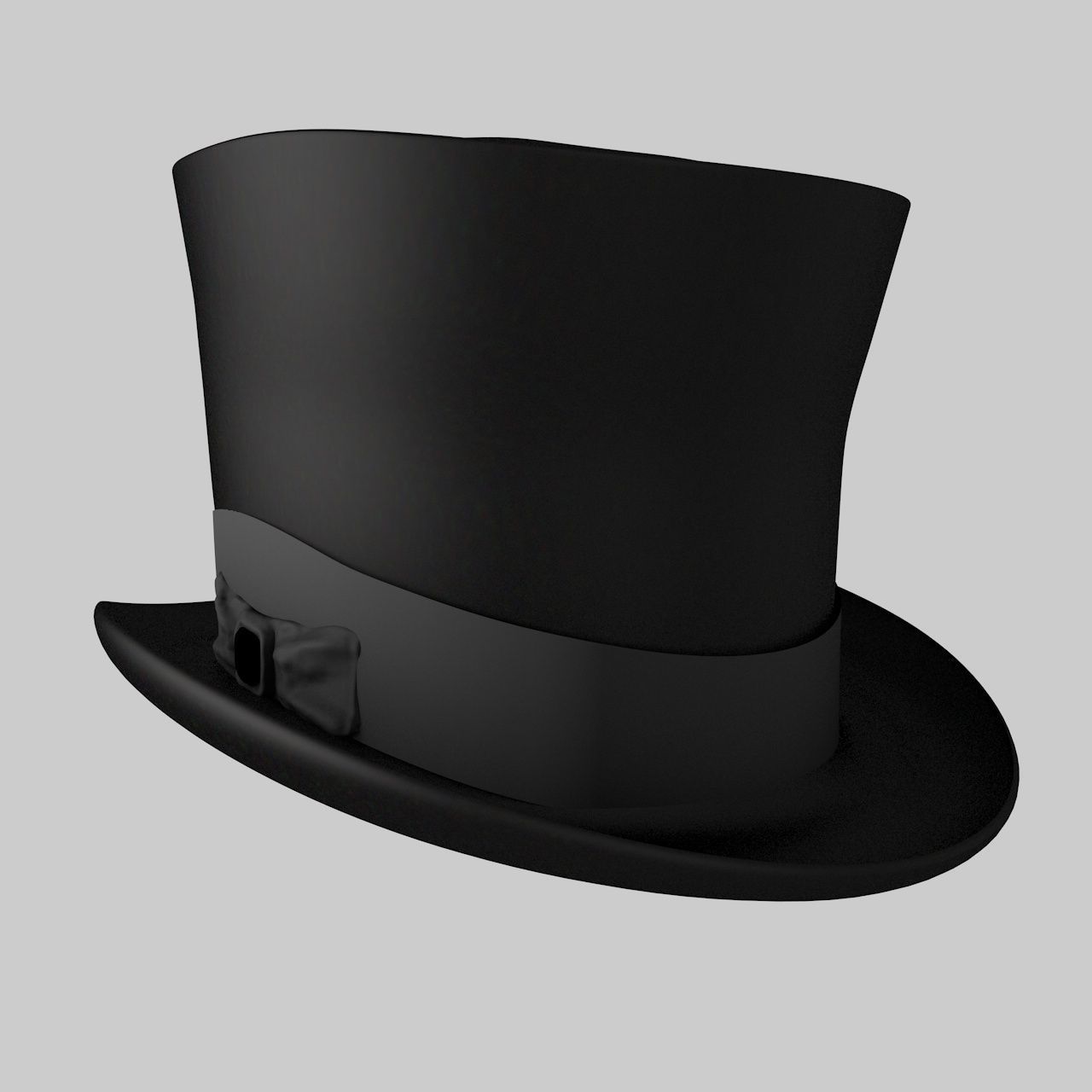 Fancy Top Hat Package 3D model | CGTrader