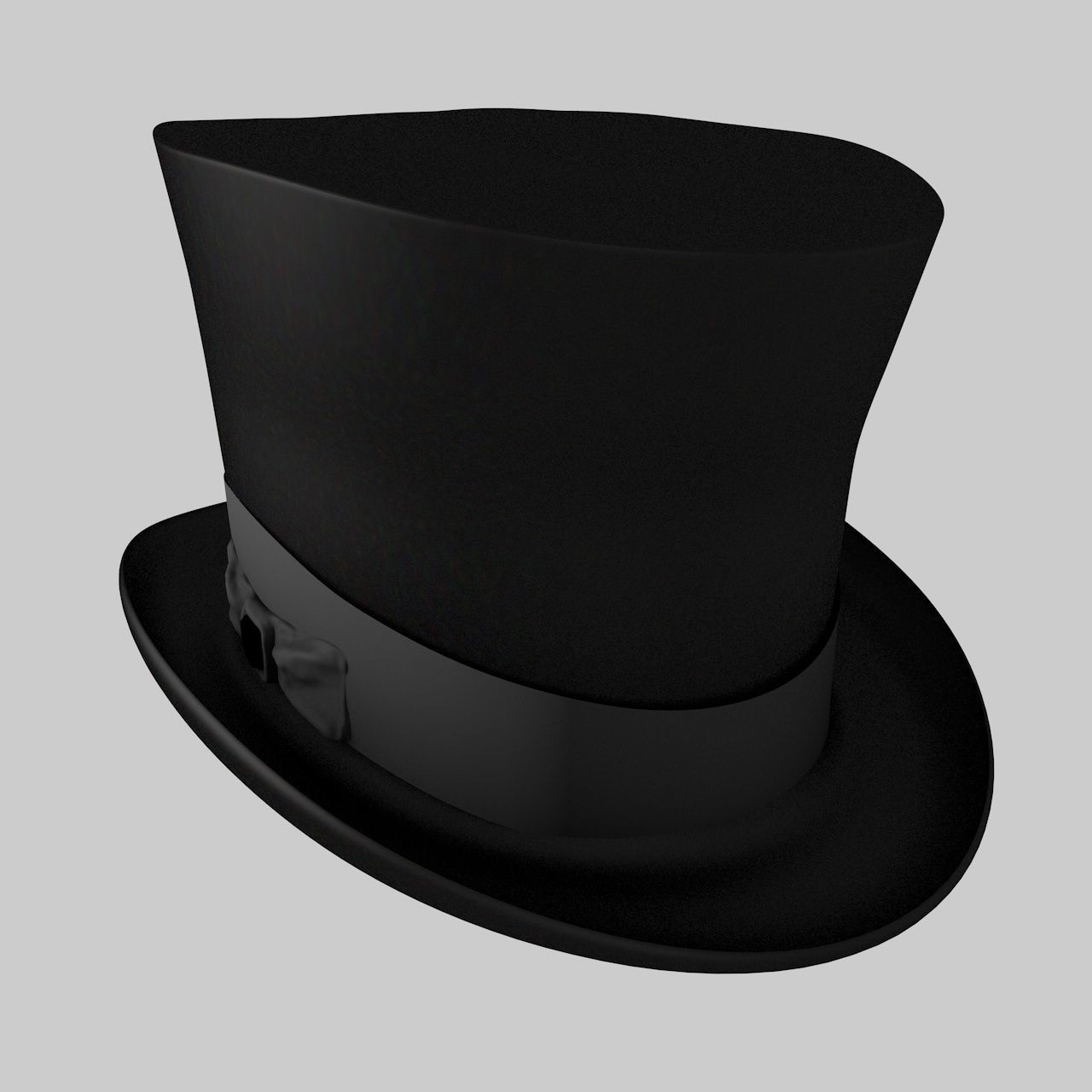 Fancy Top Hat Package 3D model | CGTrader