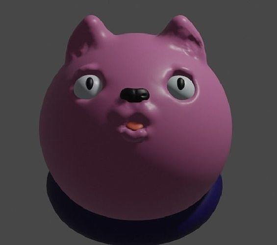 KittyBall 3D model | CGTrader