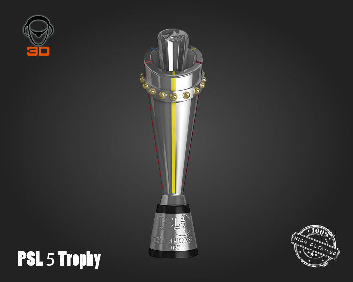 PSL 5 Trophy 3D model | CGTrader
