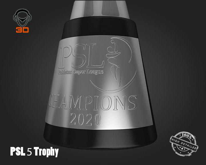 PSL 5 Trophy 3D model | CGTrader