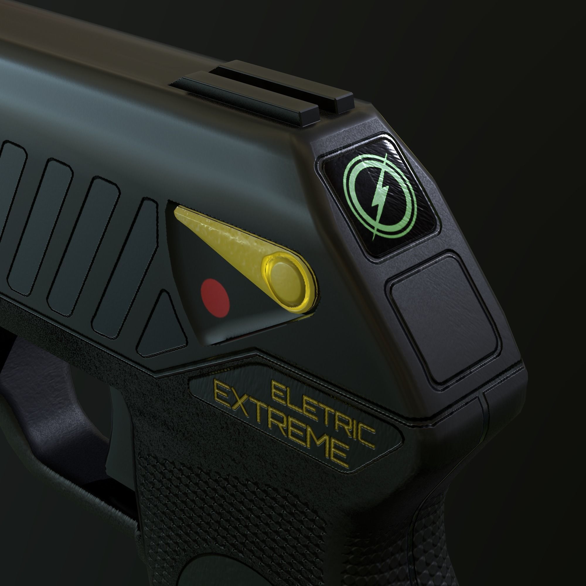 3D model TASER GUN - Game ready VR / AR / low-poly | CGTrader