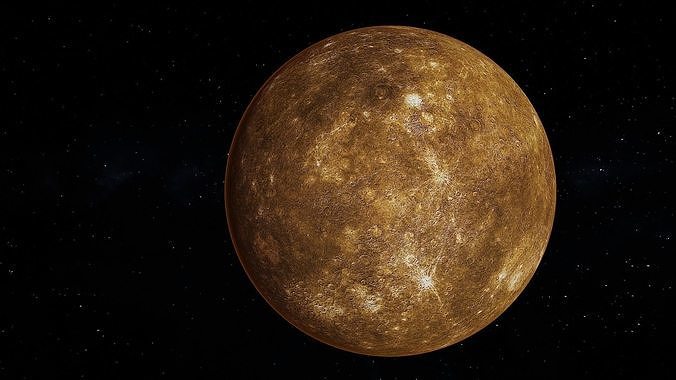 Mercury model 3D model | CGTrader