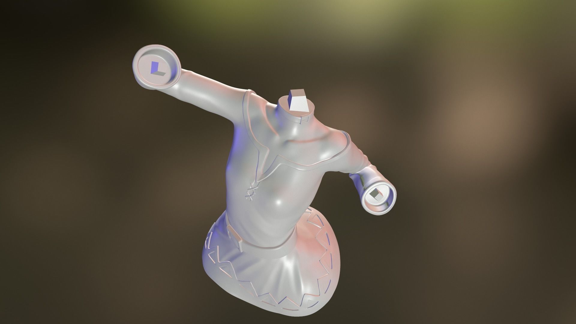 Megumin 3D model 3D printable | CGTrader