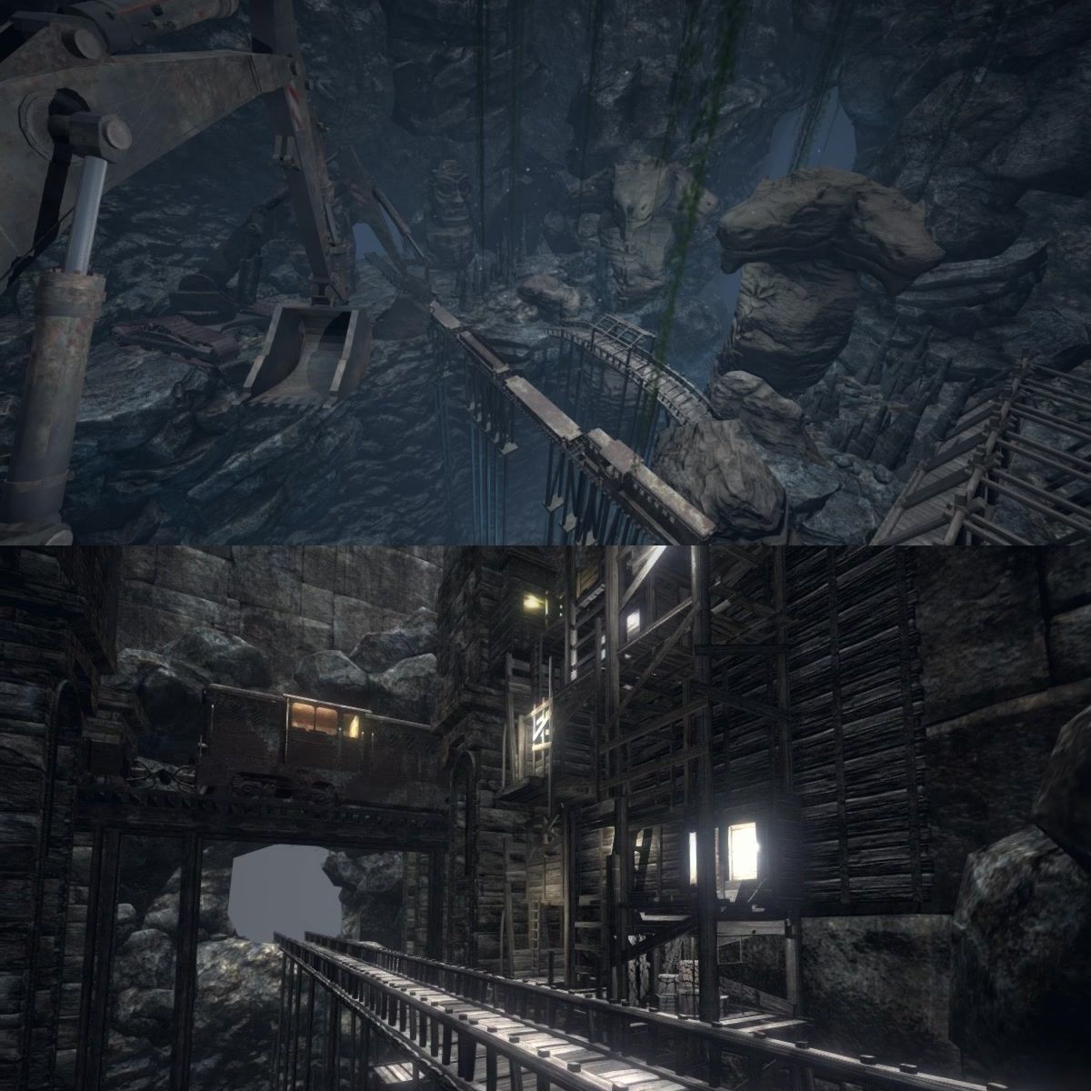 3D model Modular cave kit VR / AR / low-poly | CGTrader