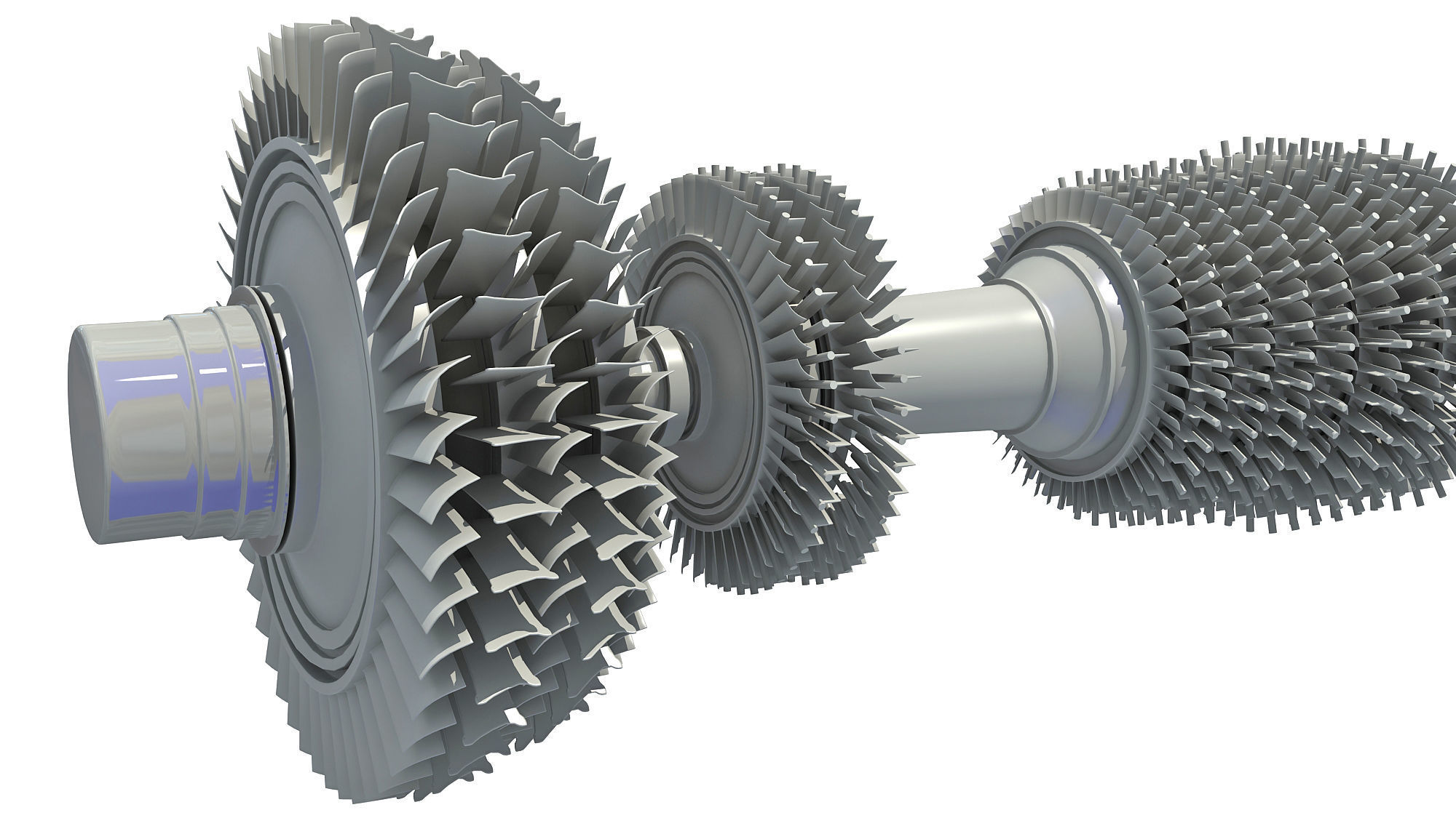 Aircraft Turbine 3D model | CGTrader