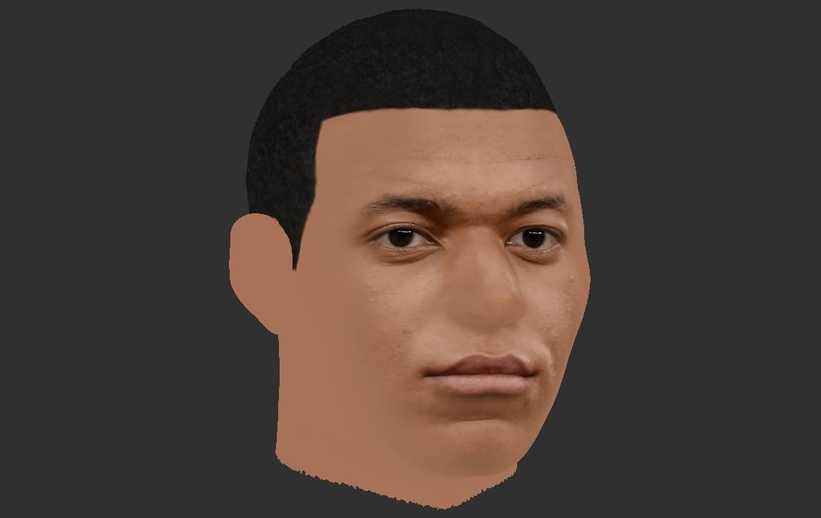 Kylian Mbappe 3D model | CGTrader
