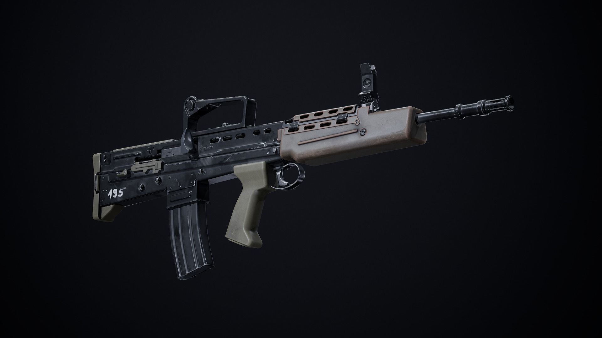 3D model L85A2 - SA80 Variants VR / AR / low-poly | CGTrader