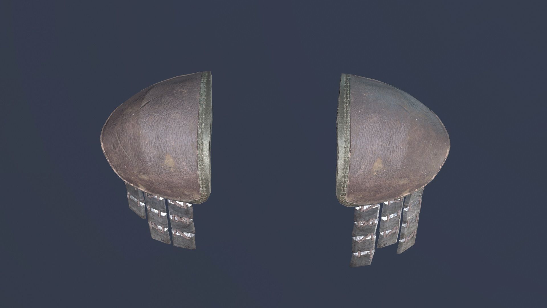 3D model Leather Pauldron VR / AR / low-poly | CGTrader